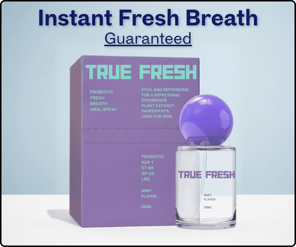 Probiotic Fresh Breath Spray – True Fresh